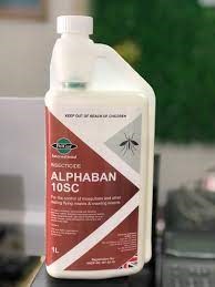 Chế phẩm diệt muỗi KHÔNG MÙI nhập khẩu Anh Quốc ALPHABAN 10SC - CHAI 1 LÍT